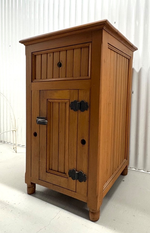 Antique Ice Chest Australian Pine | eBay Australia