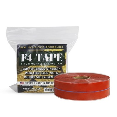 Bond It F4 Emergency Self-Fusing Silicone Tape, Repair Plumbing Red ...