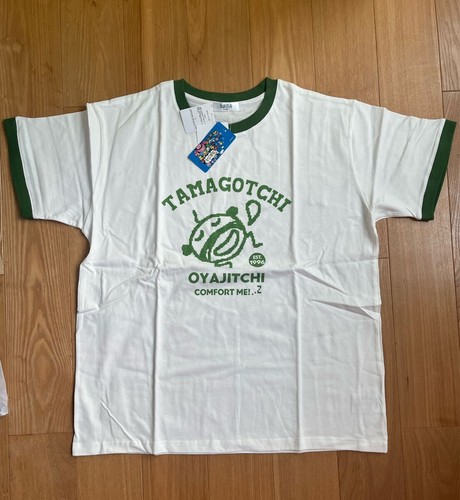 Tamagotchi Ringer T-Shirt Oyajicchi Village Van Purchase Short Sleeve ...