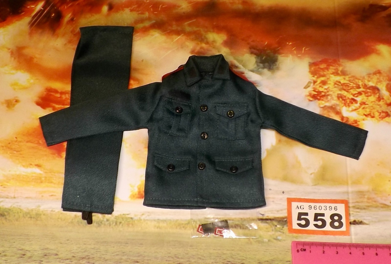 Vintage Action Man 40th German Colditz Uniform Not Mint See Picture ...