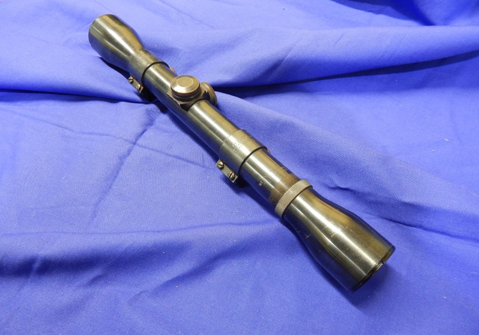 Vintage Weaver K4 60-B Rifle Scope With Post Reticle- El Paso TX USA | eBay