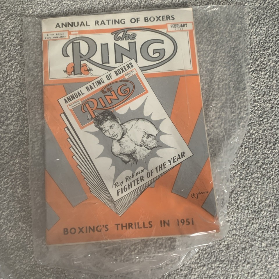 The Ring boxing magazines from 1952 | eBay UK
