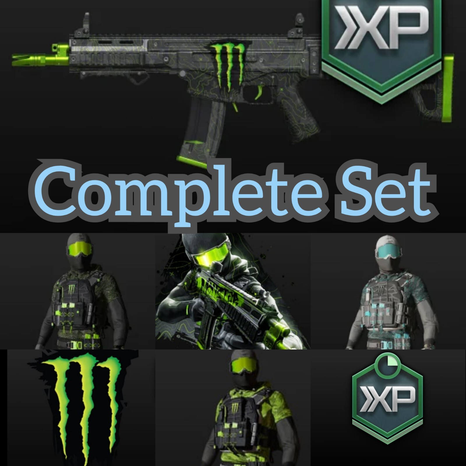 Call of Duty Modern Warfare 3 Complete Monster Energy Set 12+ Codes ⚡ ...