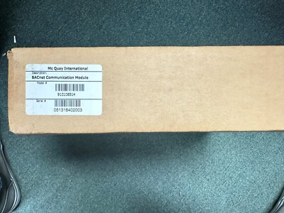 DAIKIN INDUSTRIES 910108514 BACNET COMMUNICATIONS MODULE (NEW IN BOX ...