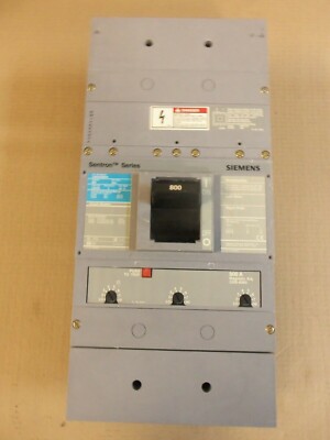 Siemens LMXD6 3 pole 800 amp 600v LMXD63B800 Circuit Breaker GRAY BLUE ...