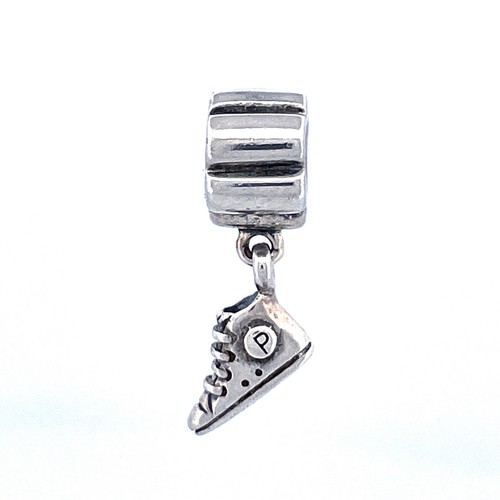 Pandora Sterling Silver High Top Sneaker Sports Running Shoe Dangle ...