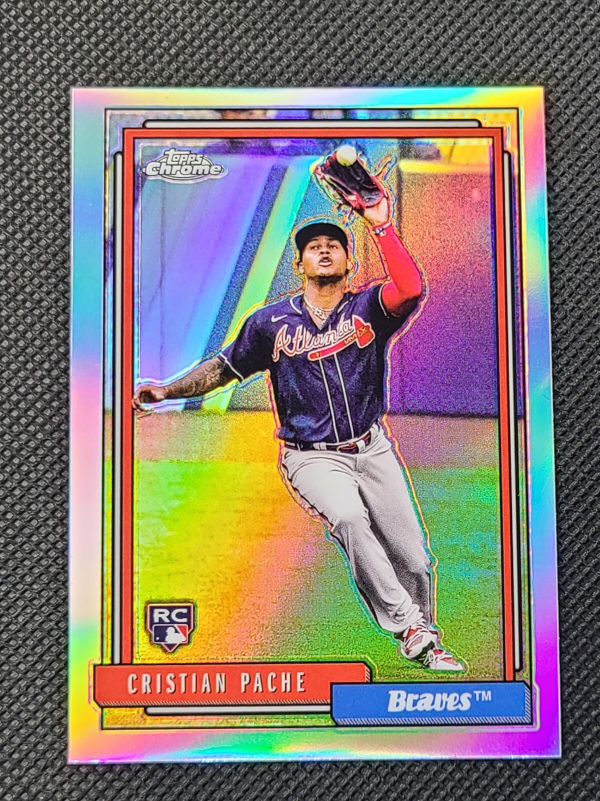 2021 Topps Chrome Christian Pache 1992 Redux Chrome Rookie RC #TC92-8 ...