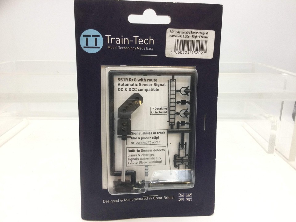 Train-Tech SS1R OO Gauge Sensor Signal (RH Feather) 2 Aspect Home | eBay