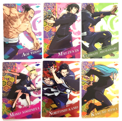 Jujutsu Kaisen Kyoto Student Card TCG BANDAI Japanese Set of 6 F/S | eBay