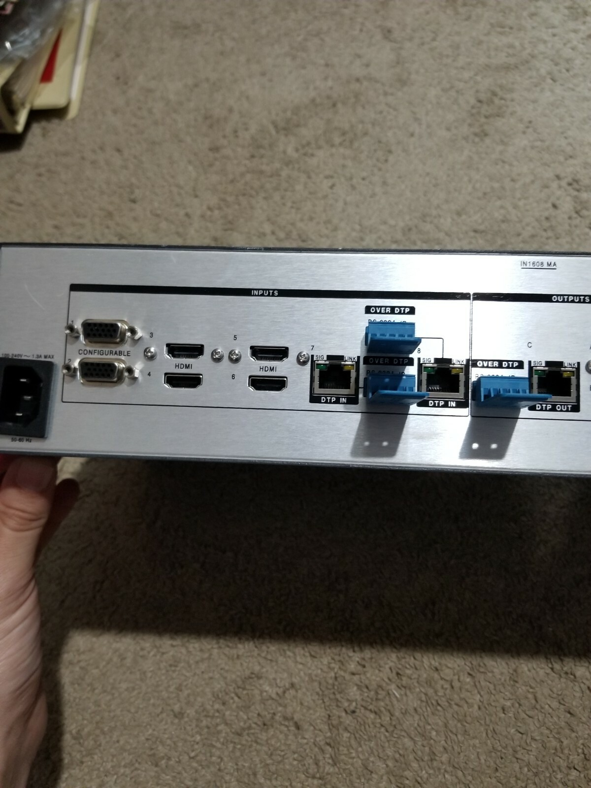 Extron IN1608 MA 70 Scaling Presentation Switcher | eBay