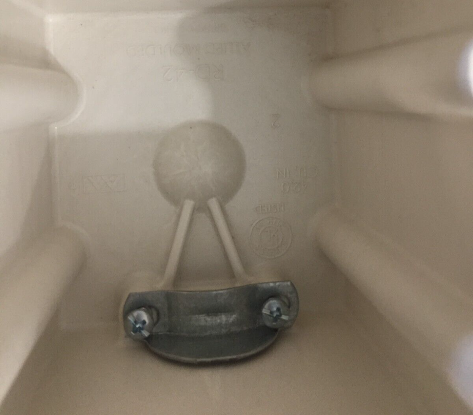 Range/Dryer Electrical Box 42 Cu. In. Flush device Box E30594 ~ RD-42 ...