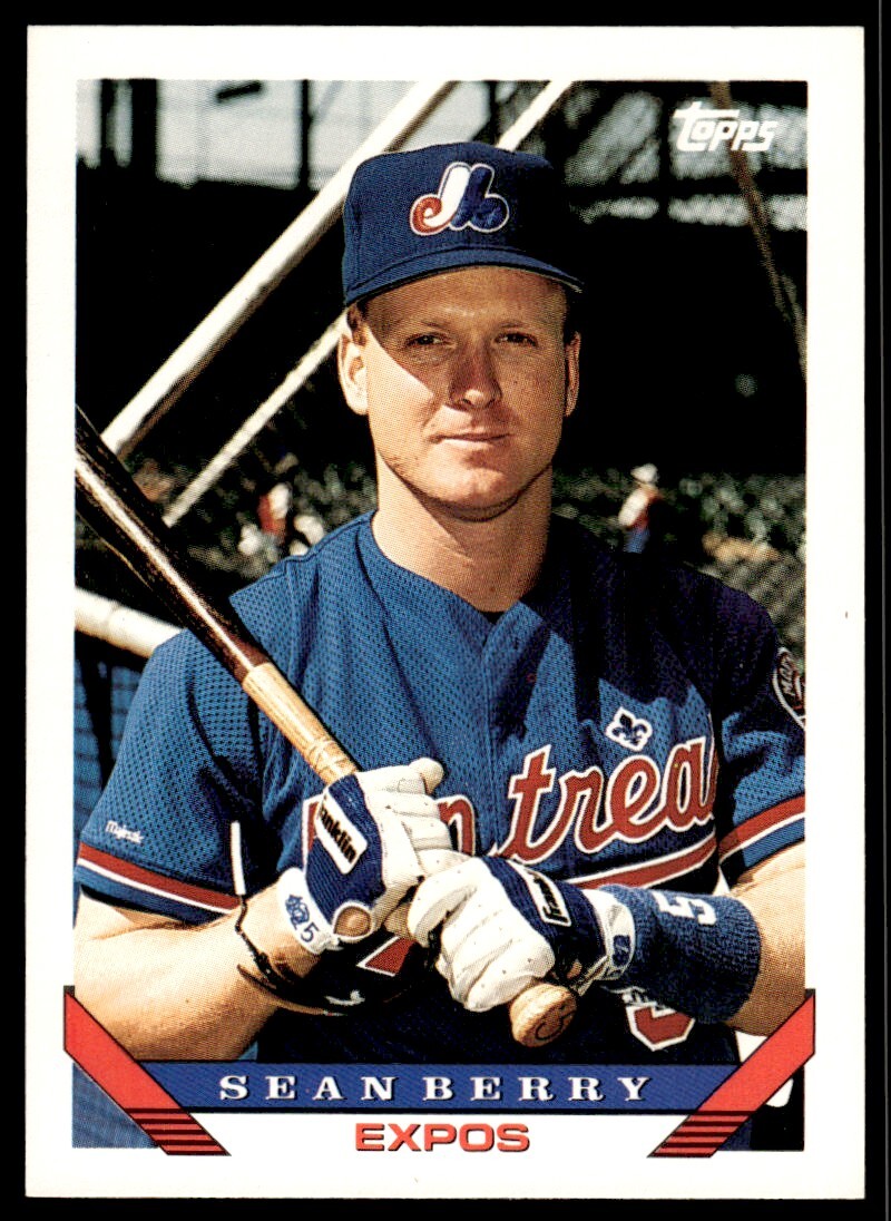 1993 Topps Sean Berry Montreal Expos #758 | eBay