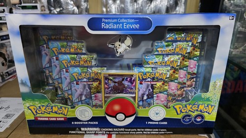 Pokemon TCG Pokemon Go Radiant Eevee Premium Collection Box Brand New ...