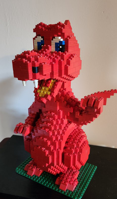 Lego 3724 SCULPTURES - DRAGON REPLICA! PLEASE READ DESCRIPTION... | eBay