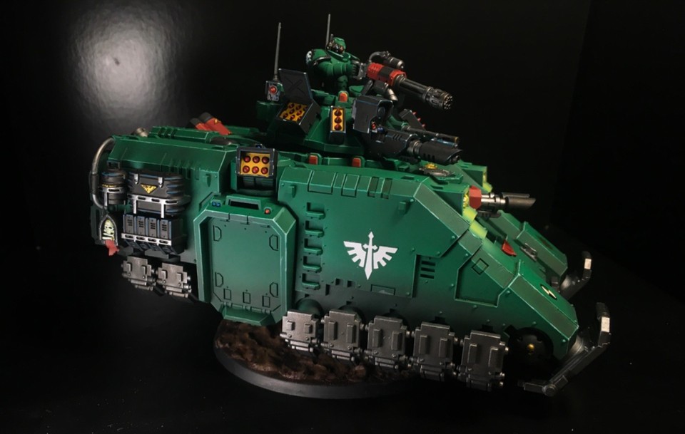 Warhammer 40k primaris Repulsor gravi tank Dark Angels Ultramarines | eBay