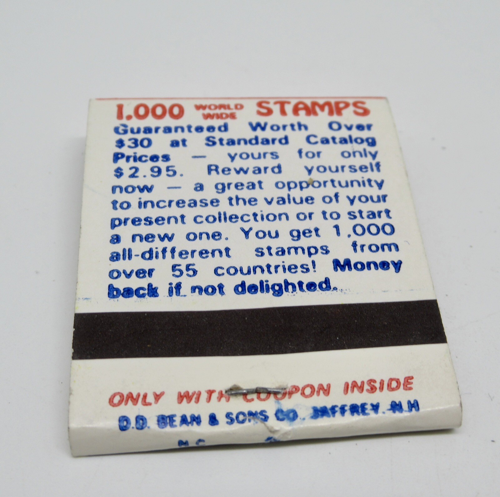 1000 World Wide Stamps Catalog FULL Matchbook | eBay