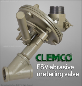 Clemco Flat Sand Valve With Wye Pipe, Original FSV Metering Valve ...
