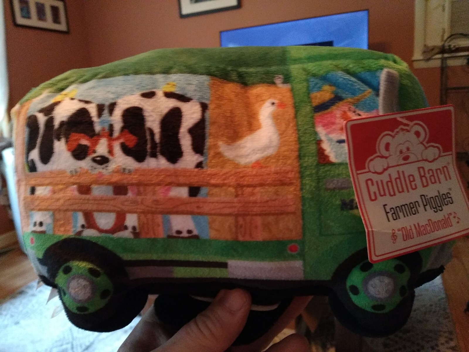 Cuddle Barn Sing Along Wheels - Farmer Piggles for sale online | eBay