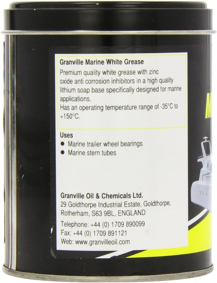 Granville Grease 500g Tin Multi Purpose, CV, Copper, Red Rubber, Marine ...