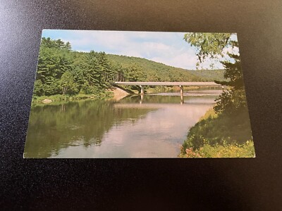 Pennsylvania PA Clarington Clarion River Bridge Postcard Vintage ...