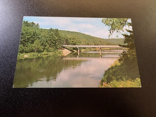 Pennsylvania PA Clarington Clarion River Bridge Postcard Vintage ...