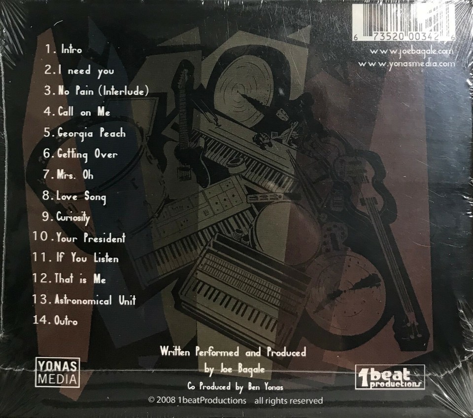 Joe Bagale (CD Card Sleeve 2008 1 Beat Productions / Yonas Media) *Very ...