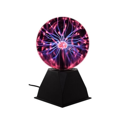 12" Large Plasma Globe Nebula Ball Light Show Glass Sphere Energy Touch ...