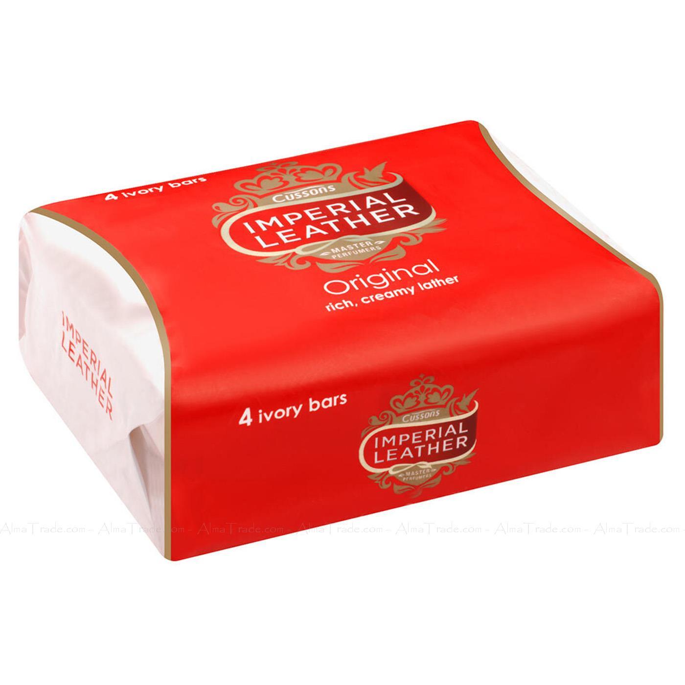 Cussons Imperial Leather Original Soap Rich Creamy Lather Ivory Bars 32 ...
