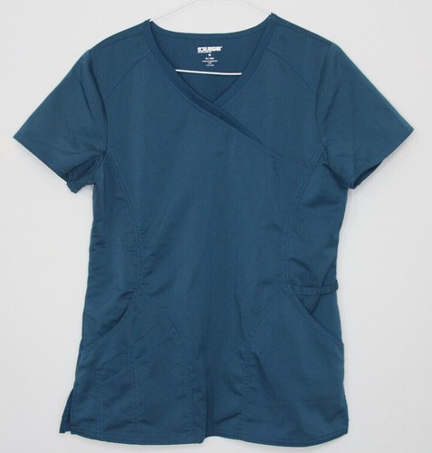 Scrubstar Premium Scrubwear XS RN# 93643 Teal/Deep Slate Style # ...