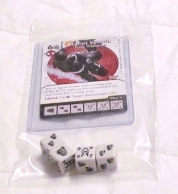 Marvel Dice Masters Amazing Spider-Man ASM * AGENT VENOM * RARE Set CUR ...