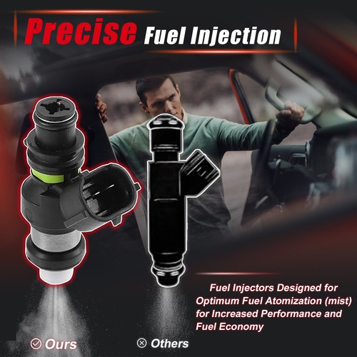 4X 16600-AA230 FBYCG50 Fuel Injector Nozzle for Subaru Impreza 2.0L ...