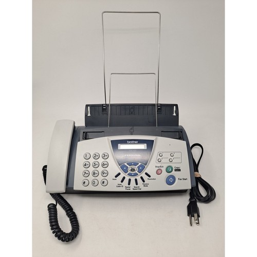 Brother FAX-575 Personal Office Fax Machine with Phone Tested ...