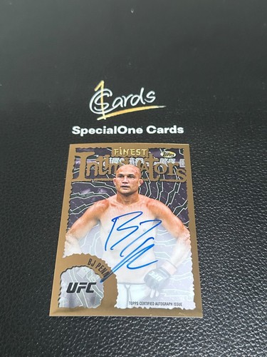 2024 Topps UFC Finest BJ Penn Intimidators Auto On Card-YEAH16 | eBay