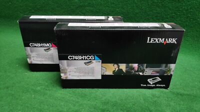 Lexmark Toner Set C748H1MG+C748H1CG für C748 | eBay.de
