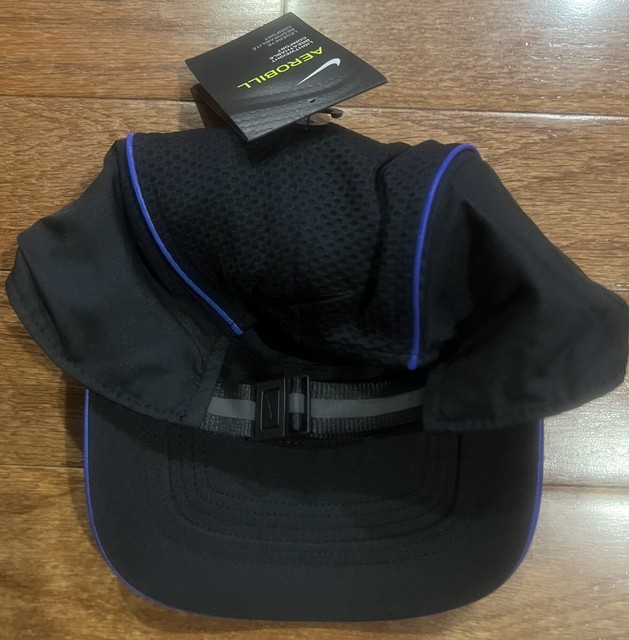 Nike Aerobill TN Air Aw84 Adjustable Strapback Cap Hat Black Orange ...