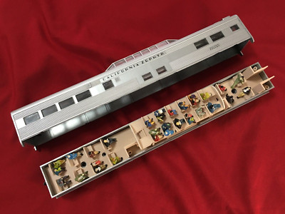 Passenger car INTERIOR KIT for the Athearn 72ft Vista-Dome Passenger ...