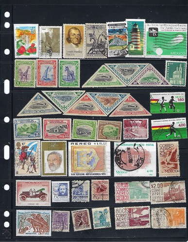 WORLDWIDE: Small lot of fine used/new collection (Some Early Stamps ...