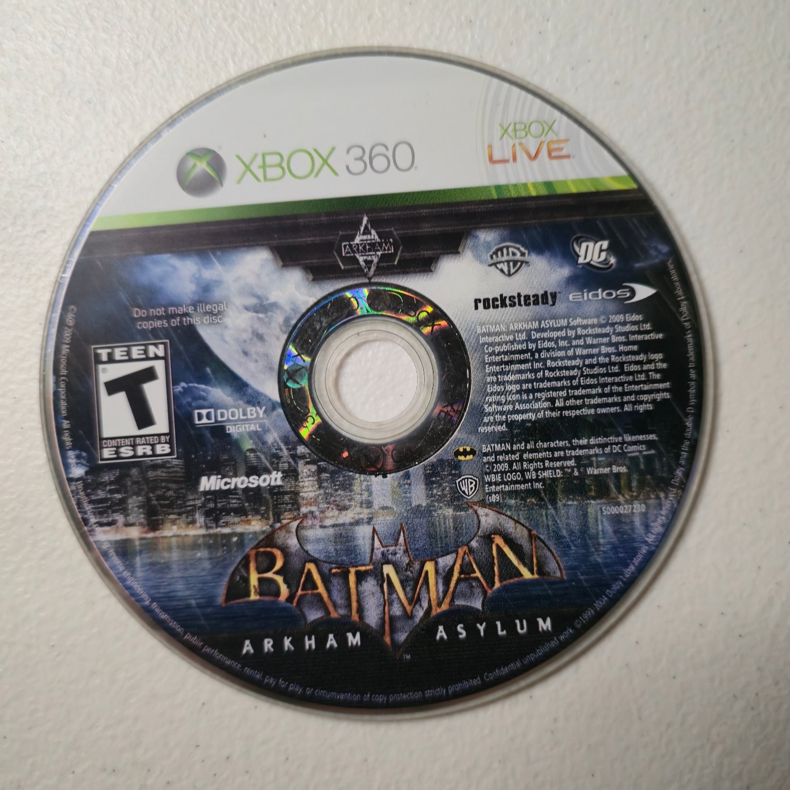 Batman Arkham Asylum Xbox 360 Video Game Multiplayer Action | eBay