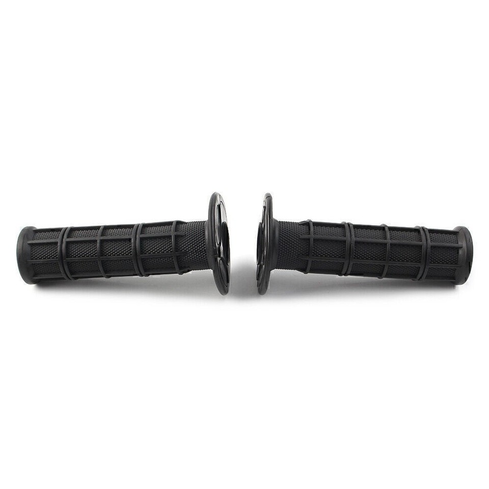 7/8" Pro Hand Grip Handle Bar Throttle Grips Black For CRF YZF MX Pit ...
