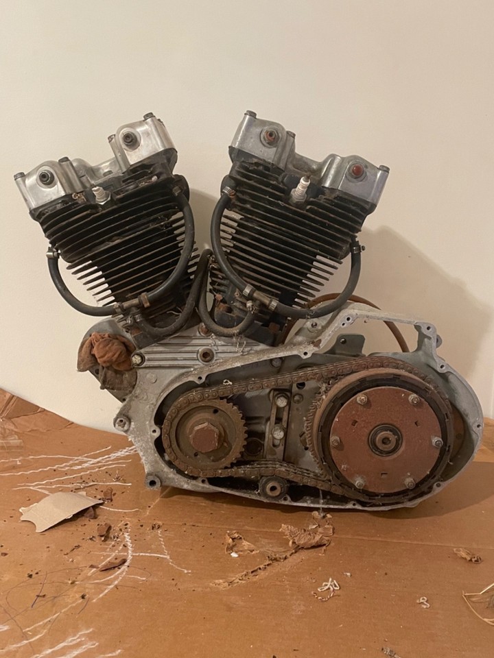 1972 Harley Davidson Ironhead Sportster Stroker Drag Bike motor | eBay