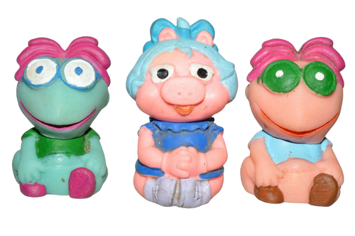 VINTAGE RARE TOY MEXICAN FIGURINE RUBBER Muppet Babies 80´S | eBay