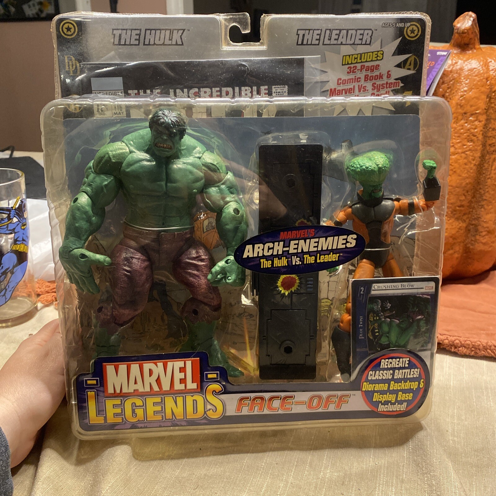 MARVEL LEGENDS FACE OFF HULK VS. THE LEADER TOY BIZ 2006 | eBay