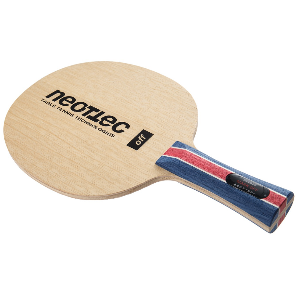 Neottec Mark OFF Table Tennis and Ping Pong Blade, Pick Handle Type ...