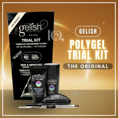 Gelish PolyGel Nail Enhancement Trial Kit Nail Polish Sets For Women ...
