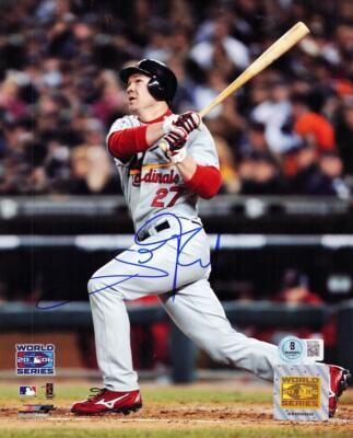 SCOTT ROLEN SIGNED 8X10 PHOTO ST LOUIS CARDINALS WORLD SERIES AUTOGRAPH ...