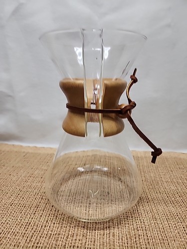 VTG CHEMEX POUR OVER COFFEE CARAFE PYREX GLASS COFFEE MAKER 2-9 CUPS | eBay