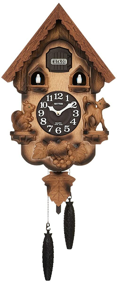 RHYTHM (Rhythm Watch) [full-scale bellows-type cuckoo clock] cucko ...