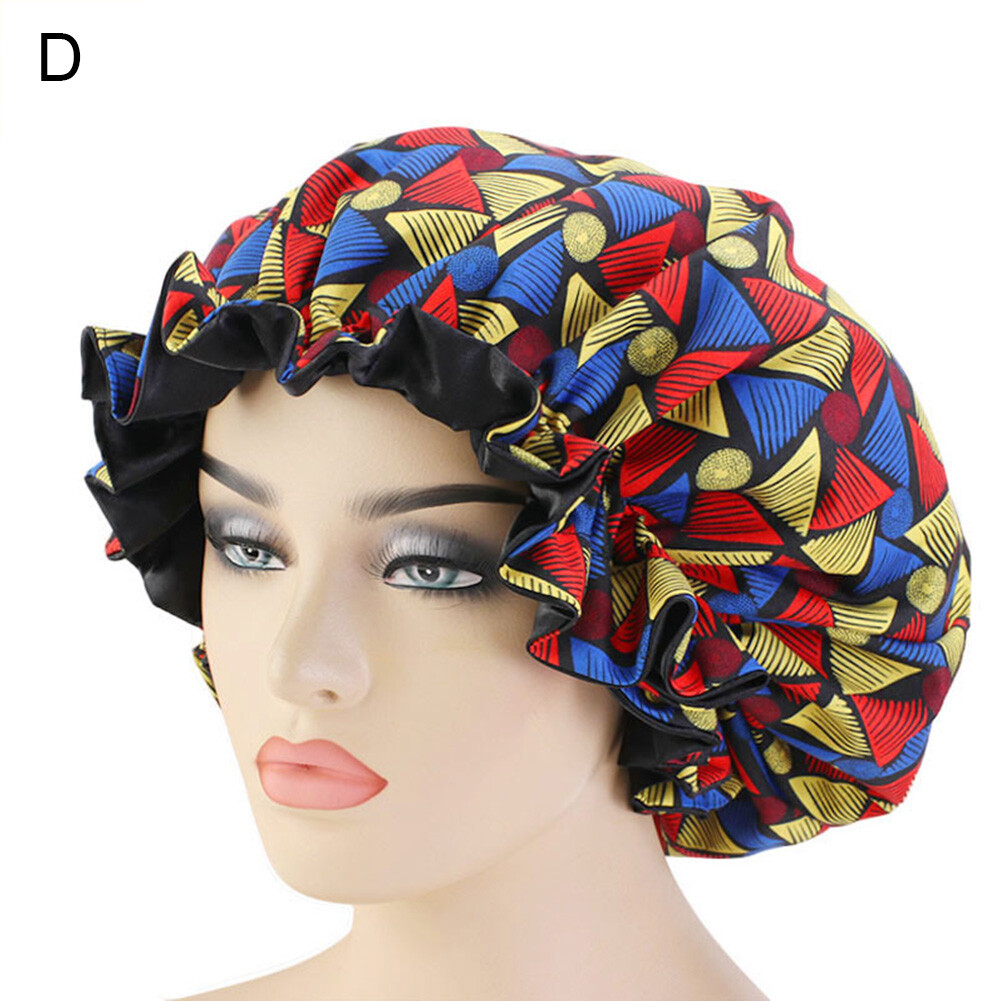 Women Bonnets Breathable Professional Hair Bonnet Sleep Cap ...