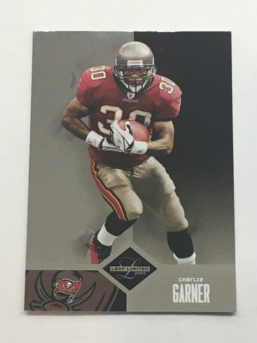 Charlie Garner 2004 Leaf Limited Football Card #16 /799 Tampa Bay ...