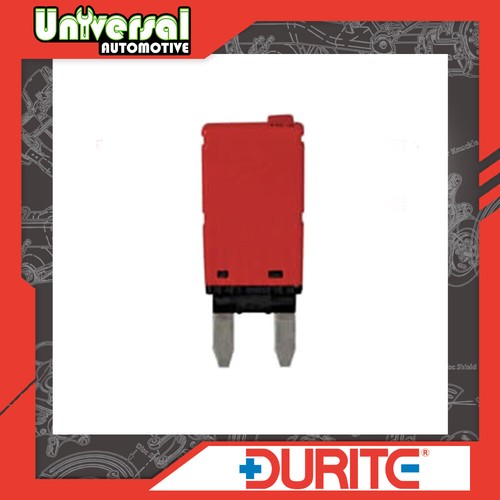 Durite Mini Blade Fuse Type Manual Reset Circuit Breaker - 10A, 12/24V ...